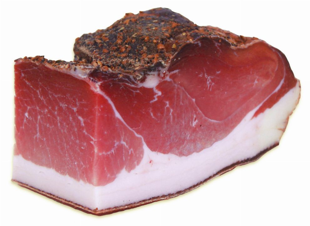 Speck Mittelstück Bio Metzgerei Steiner 0.45 kg kaufen » Pur Südtirol