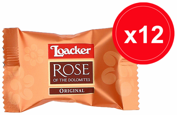 Rose of the Dolomites Original 15g Loacker - Waffeln, Schokolade und ...