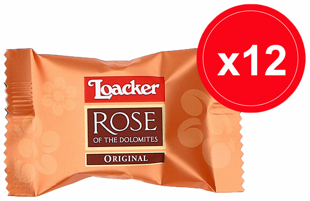 Rose of the Dolomites Original 15g Loacker - Waffeln, Schokolade und ...