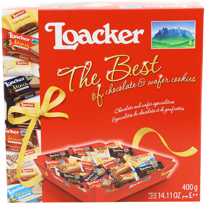 Compra The Best of Loacker Loacker - Wafer, Cioccolato e Snack 400g I ...