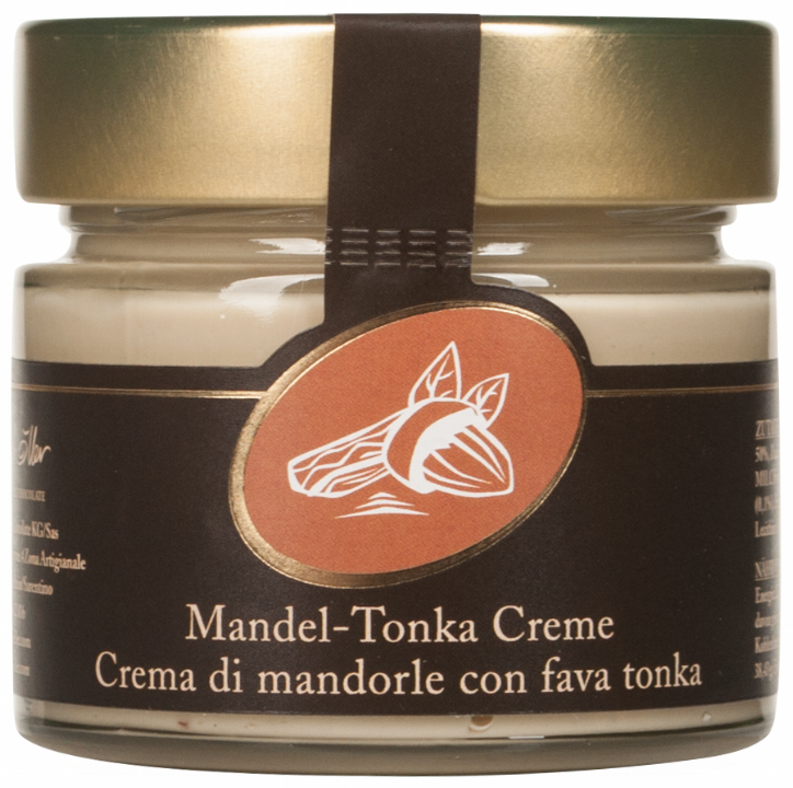 Mandel -Tonka Creme Oberhöller Schokolade 200g kaufen I Pur Südtirol®