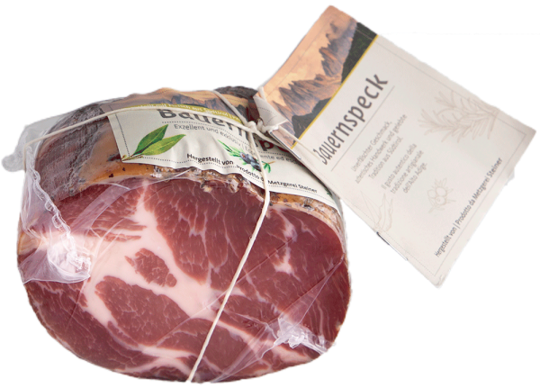 Bauern-Nackenspeck Metzgerei Steiner 0.43kg kaufen I Pur Südtirol®